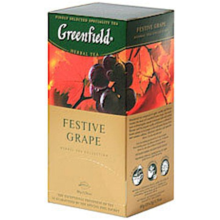 Tea "Greenfield" Festive grape